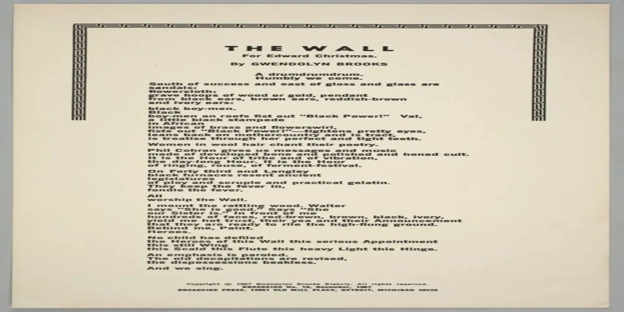 Wall of Respect | MAPPED